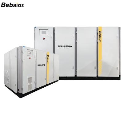 China 110kW Oil Free Scroll Air Compressor 19.1 m3/min 0.8 MPa for Industrial Use for sale