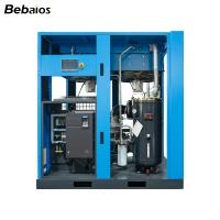 China 75KW 15.6 m3/min Two-Stage PM VSD Rotary Screw Air Compressor Smart PLC Control for sale