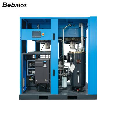 China 75KW 15.6 m3/min Two-Stage PM VSD Rotary Screw Air Compressor Smart PLC Control for sale