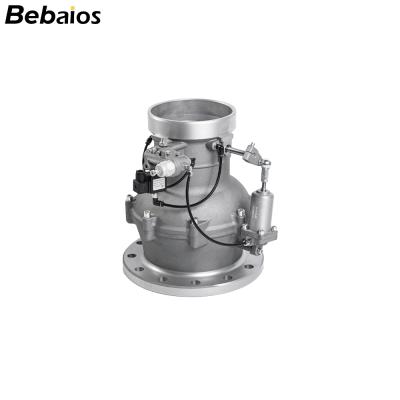 China RSJ Series Compact Intake Valve for Oil Injected Screw Compressor 120mm 160mm Fast Response for sale