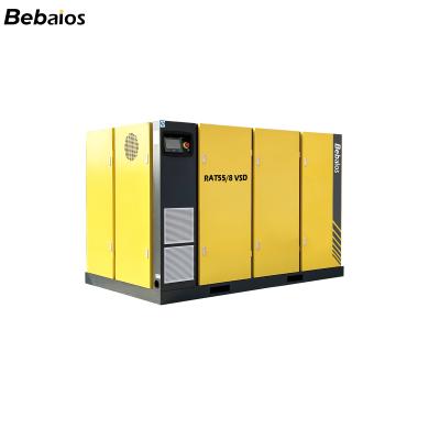 China Bebaios RAT55/8VSD 5 Bar Two Stage Rotary Screw Air Compressor 55kW 11.6m3/min for sale