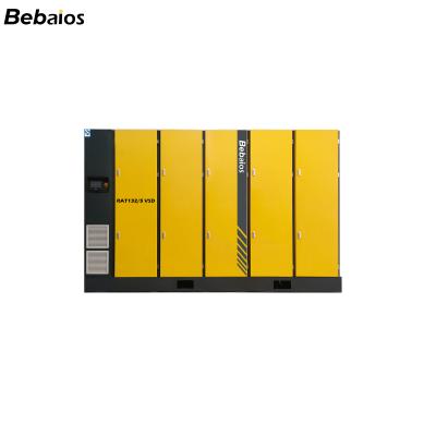 China Two Stage Rotary Air Compressor 37-250 kW 8-12 Bar Energy Saving Low Noise Cooling System for sale