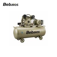 China 5.5KW 8bar Belt Drive Piston Air Compressor 250L Tank 670L/min Exhaust Volume for sale