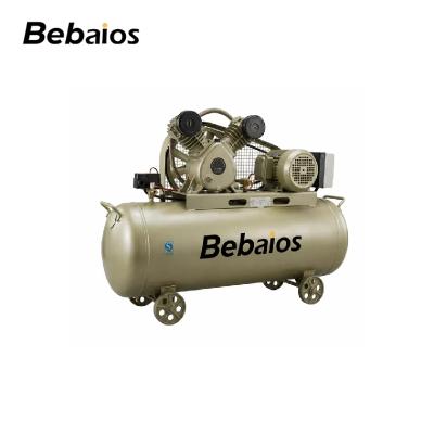 China 5.5KW 8bar Belt Drive Piston Air Compressor 250L Tank 670L/min Exhaust Volume for sale