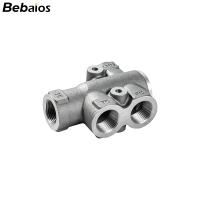 China Oil Injected Screw Air Compressor Temperature Control Valve TV Series 16 Bar Stainless Steel for sale