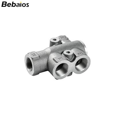 China Oil Injected Screw Air Compressor Temperature Control Valve TV Series 16 Bar Stainless Steel for sale