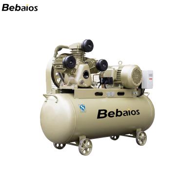 China Bebaios 7.5kW 25bar Industrial Piston Air Compressor 830L/min 250L Tank for sale
