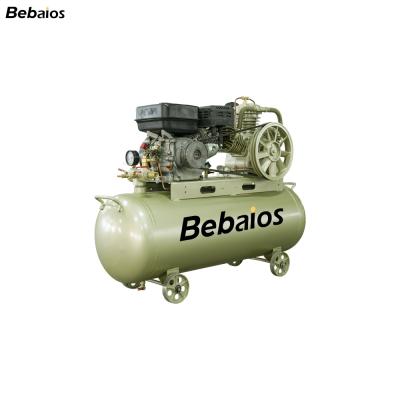 China 10.5HP Diesel Air Compressor with 8kg/cm² Working Pressure and 0.545 m³/min Free Air Delivery for sale