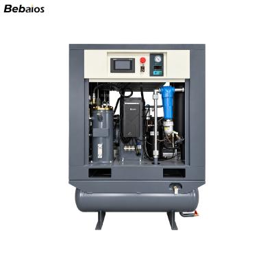 China High Pressure 1.6 MPa Integrated Screw Air Compressor with Permanent Magnet Variable Frequency Drive and All-in-One Integrated Design for sale