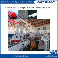 China PERT PEX Five Layers EVOH Pipe Extrusion Line / Floor Heating Pipe Making Machine for sale