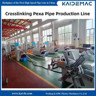 China Peroxide Cross-Linking PEX-A Pipe Extrusion Line 3 - 4m/min Speed for sale