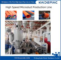China PLC High Speed Micro Duct Extrusion Line 80m/min 7-16mm for sale
