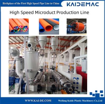 China PLC High Speed Micro Duct Extrusion Line 80m/min 7-16mm for sale