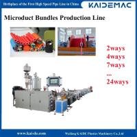 China High Speed HDPE Microduct Bundles Production Line 2ways 4ways To 24ways for sale