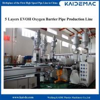 China Five Layers EVOH Pipe Extrusion Line 5 Layer Floor Heating Pipe Making Machine for sale