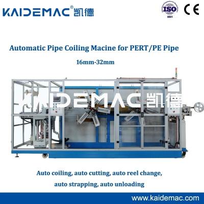China PE PERT Corrugated Pipe Coiler / Fully Automatic Winding Machine for sale