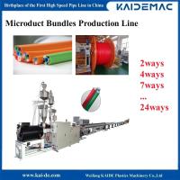 China 120m/Min Optical Fiber Microduct Production Machine for sale