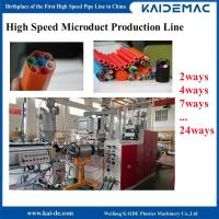 China 80m/Min 120m/Min Microduct Bundles Production Line PLC Control for sale
