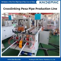 China Peroxide Cross Linking PEXa Pipe Extrusion Line / PEX Pipe EVOH for sale