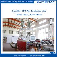 China Glass Fiber Reinforced PPR Pipe Making Machine/PPR Pipe Production Line/Pipe Extruder 30m/Min for sale