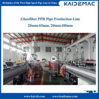 China 3 Layer PPR Glassfiber Pipe Making Machine / PPR Pipe Extruder Machine 20 - 110mm for sale