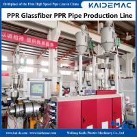 China 3 Layer PPR Glassfiber Pipe Making Machine / PPR Pipe Extruder Machine 20 - 110mm for sale
