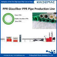 China PPR / PE Pipe Production Line PPR Glass Fiber Reinforced Pipe Making Machine for sale