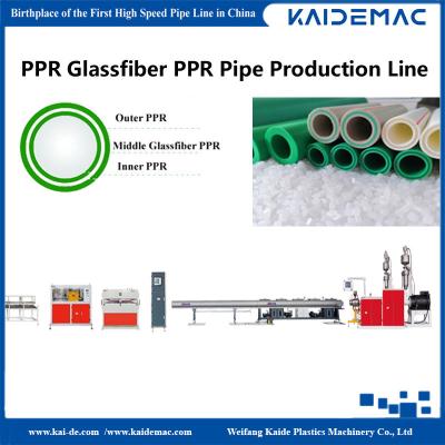 China PPR / PE Pipe Production Line PPR Glass Fiber Reinforced Pipe Making Machine for sale