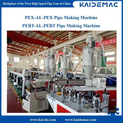 China PE / PERT Pex-Al-Pex Pipe Making Machine Pipe Overlapped Welding Machine for sale
