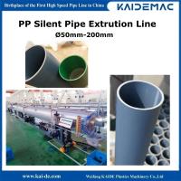 China PP Soundproof Drainage Pipe Production Line for sale