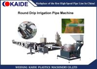 China Round Drip Irrigation Pipe Making Machine Speed 80m/Min ISO Approved for sale