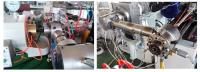 China Round Drip Irrigation Pipe Making Machine Speed 80m/Min ISO Approved for sale