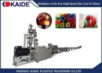 China Microduct HDPE Silicone Core Pipe Production Line Speed 60m/min, 5mm-18mm for sale
