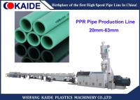 China Glassfiber PPR Pipe Production Line 75mm 160mm PPR Pipe Making Machine for sale