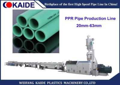 China Glassfiber PPR Pipe Production Line 75mm 160mm PPR Pipe Making Machine for sale