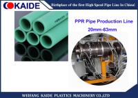 China Highest Speed PPR Pipe Production Line 30m/Min 20mm-110mm PPR Tube Making Machine for sale