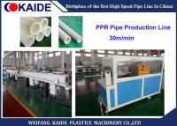 China Highest Speed PPR Pipe Production Line 30m/Min 20mm-110mm PPR Tube Making Machine for sale