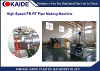 China High Speed PE RT Pipe Extrusion Line 50m/Min Floor Heating PERT Tube Making Machine for sale