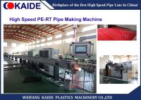 China High Speed PE RT Pipe Extrusion Line 50m/Min Floor Heating PERT Tube Making Machine for sale