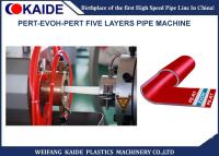 China Five Layers EVOH PERT Tube Machine Oxygen Barrier Composite 20mm for sale