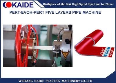 China Five Layers EVOH PERT Tube Machine Oxygen Barrier Composite 20mm for sale