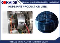 China Water Tube HDPE Pipe Manufacturing Machine With Siemens PLC Control System for sale
