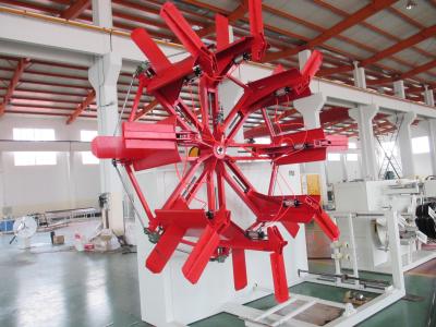 China SGJ-2500 HDPE Pipe Coiler 40mm-110mm  Pipe Winding Machine With Torque Motor for sale