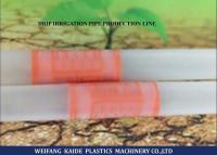China High Speed Drip Irrigation Pipe Machine , Round Plastic Pipe Making Machine for sale