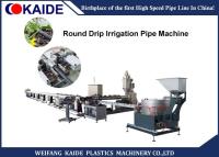 China PC Round Drip Irrigation Pipe Production Line Easy Operation For 0.5mm-1.2mm Pipe for sale