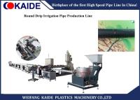 China Three Layers Plastic Pipe Production Machine / Drip Irrigation Pipe Making Machine for sale