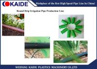 China 80m/min Round Drip Irrigation Tube Extrusion Line For PE Drip Pipe ISO Approved for sale
