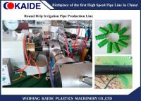 China 80m/min Round Drip Irrigation Tube Extrusion Line For PE Drip Pipe ISO Approved for sale