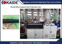 China High Performance Plastic Pipe Making Machine / Drip Irrigation Hose Making Machine for sale