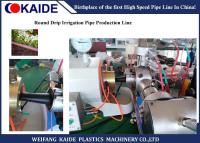 China Professional Drip Irrigation Pipe Production Line With 16mmx1.2mm PC Dripper for sale